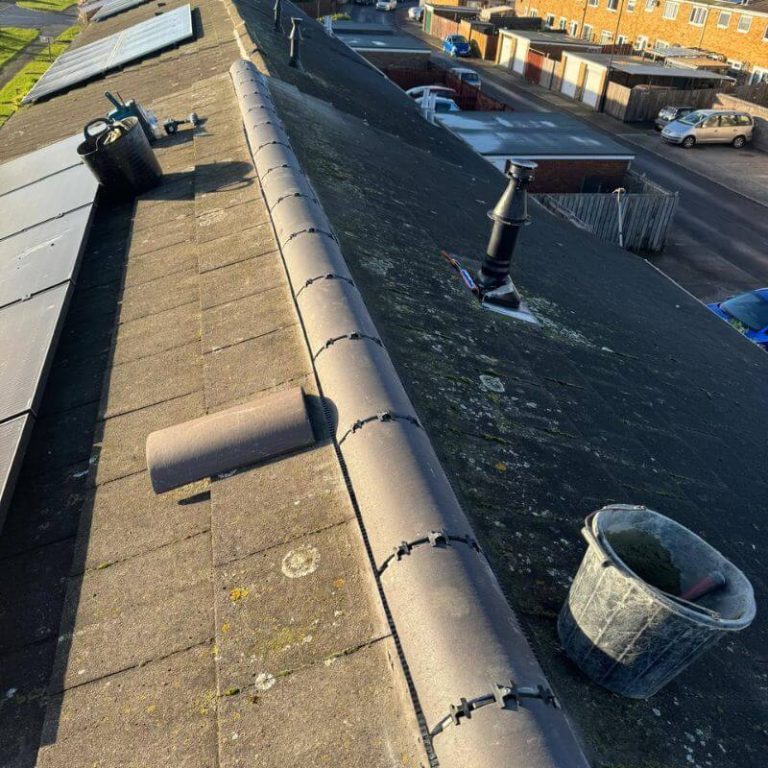 Dry Ridge and Dry Verge Systems Whitley Bay | DB Roofing